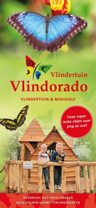 Vlindertuin Vlindorado - Waarland - Foldersbestellen.nl